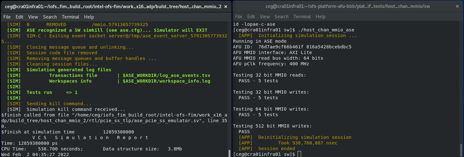 Workload Developer Guide - OFS