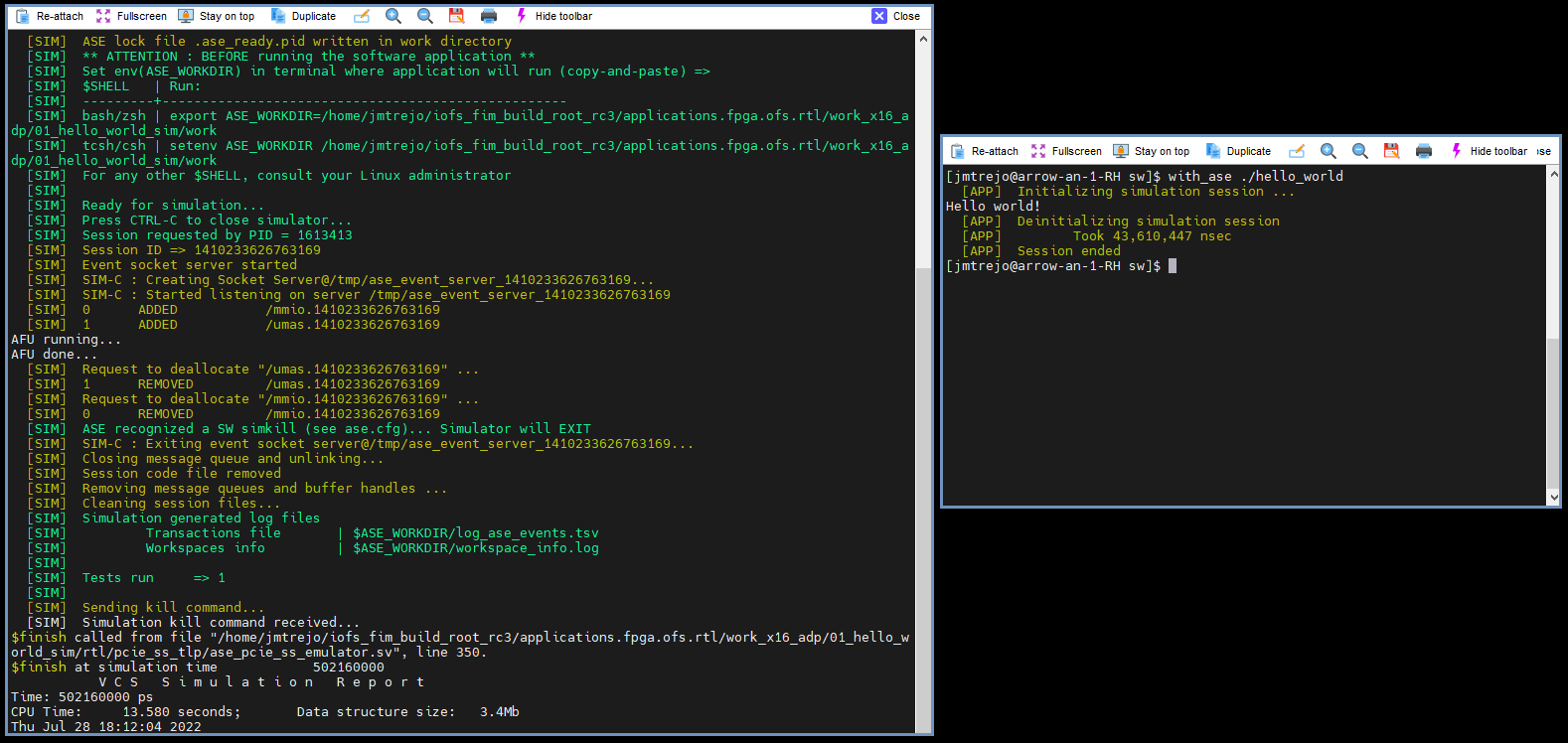 Workload Developer Guide - OFS